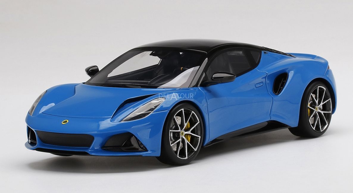Lotus Emira Blue Seneca TS0345 Truescale Miniatures